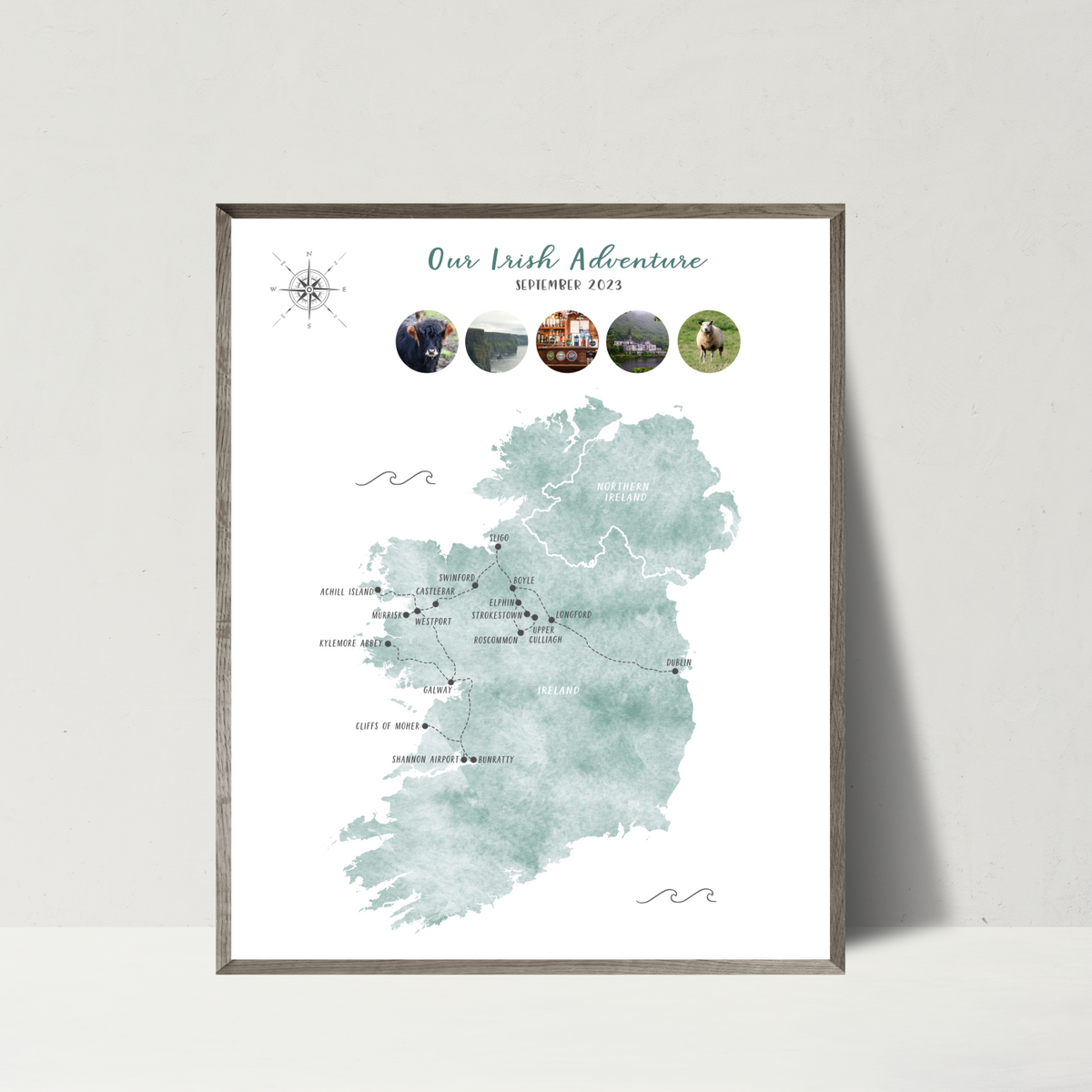 Personalized Travel Maps | Tell Your Travel Story | Nomadic Spices