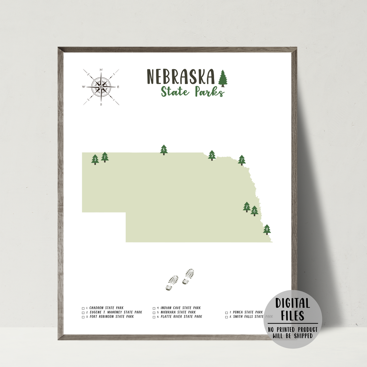 Map Of Nebraska State Parks